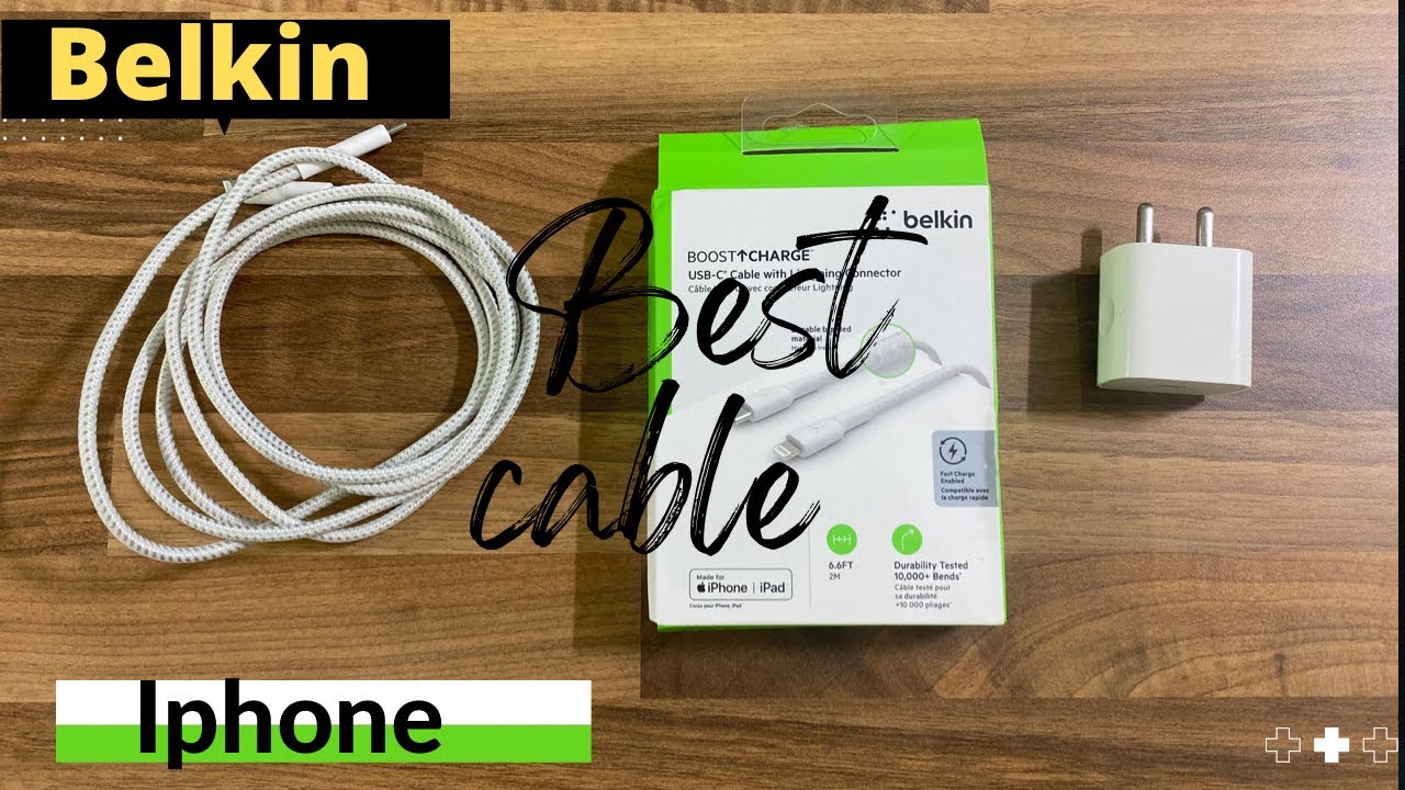 Belkin | iPhone ke liye Best cable | Best cable for iPhone | braided ...