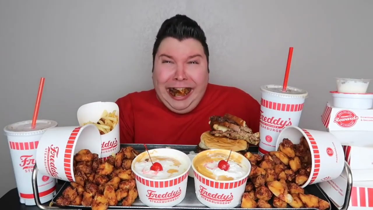 Nikocado drops burger then cries - YouTube