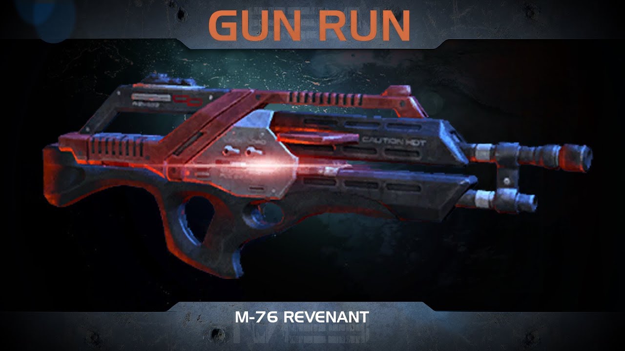 ME3M: M-76 Revenant | Gun Run - YouTube