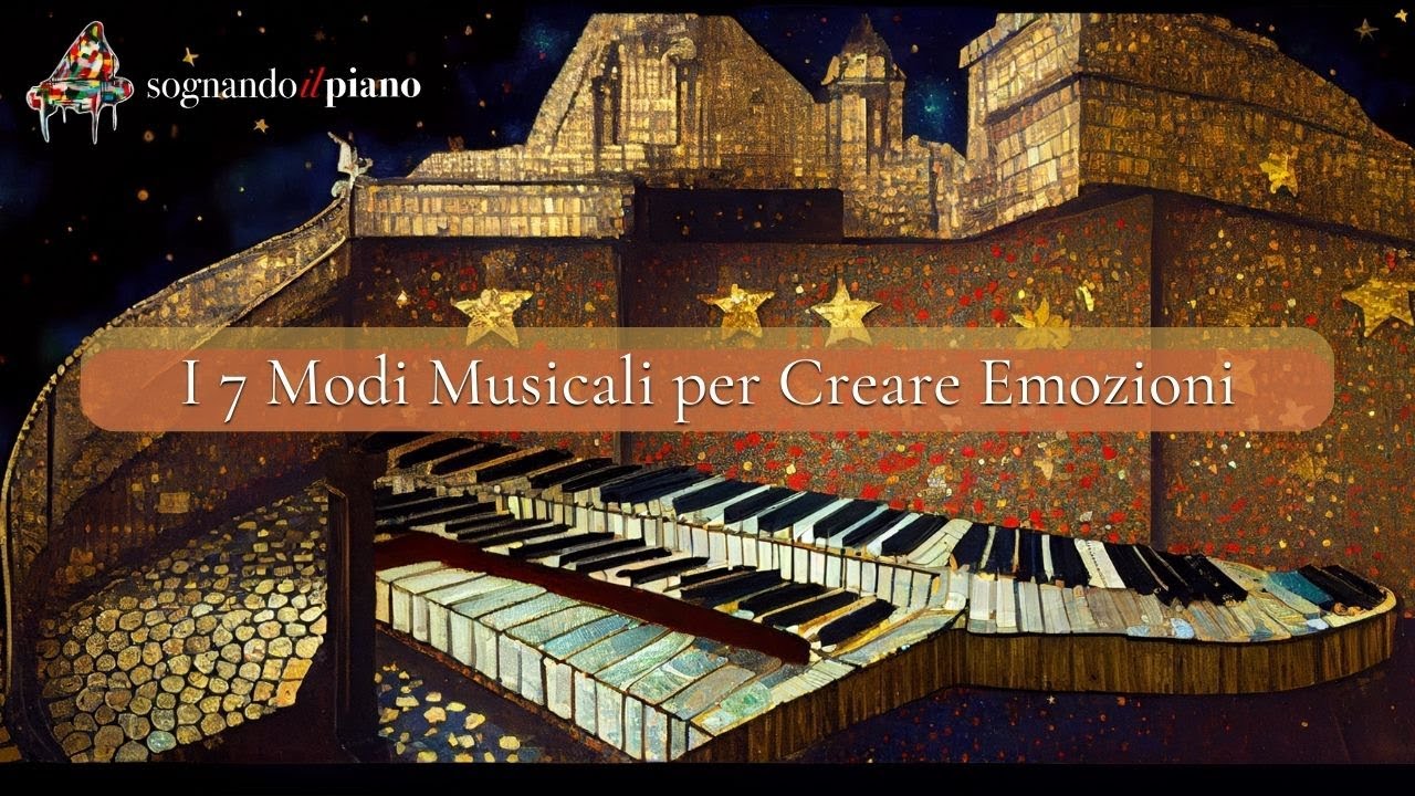 QUALI SONO I 7 MODI MUSICALI della scala maggiore e come usarli? - YouTube