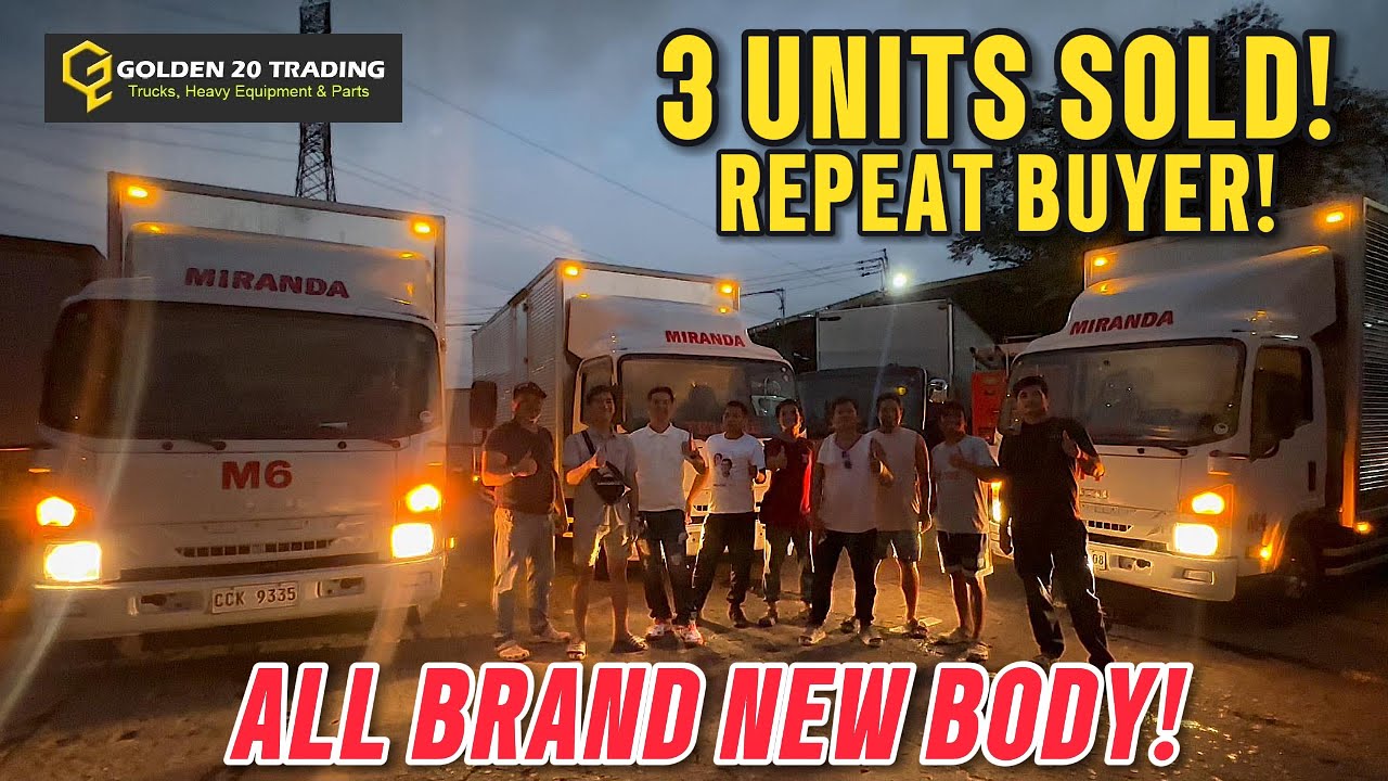 3 UNITS SOLD! ALL BRAND NEW BODY ALUMINUM CLOSED VAN! - YouTube