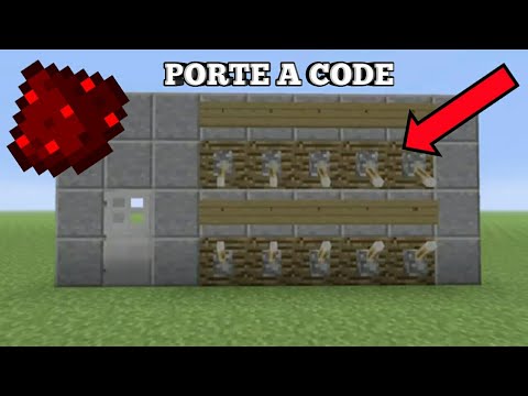 [TUTO] COMMENT FAIRE une "PORTE À CODE" (Minecraft PS4 , XBox ...