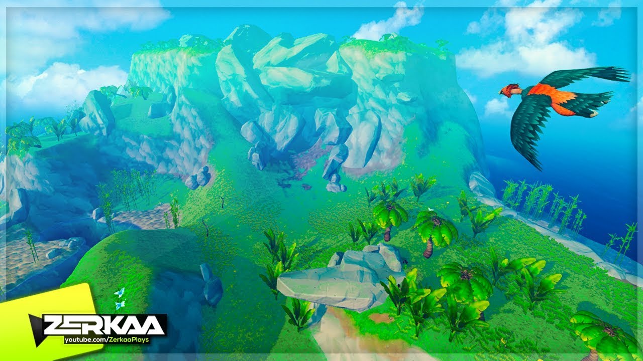 *NEW* LARGE ISLAND DLC UPDATE with NEW ANIMALS! (Raft) - YouTube
