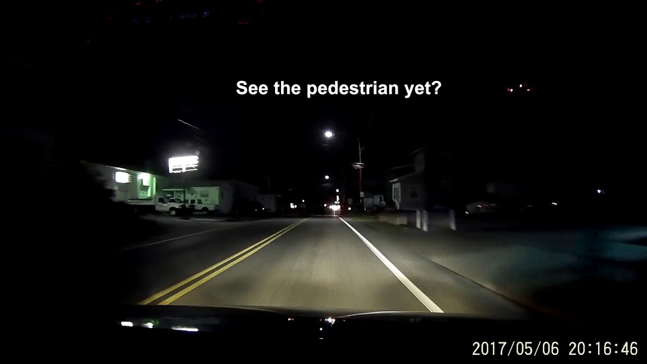 Invisible pedestrian - YouTube