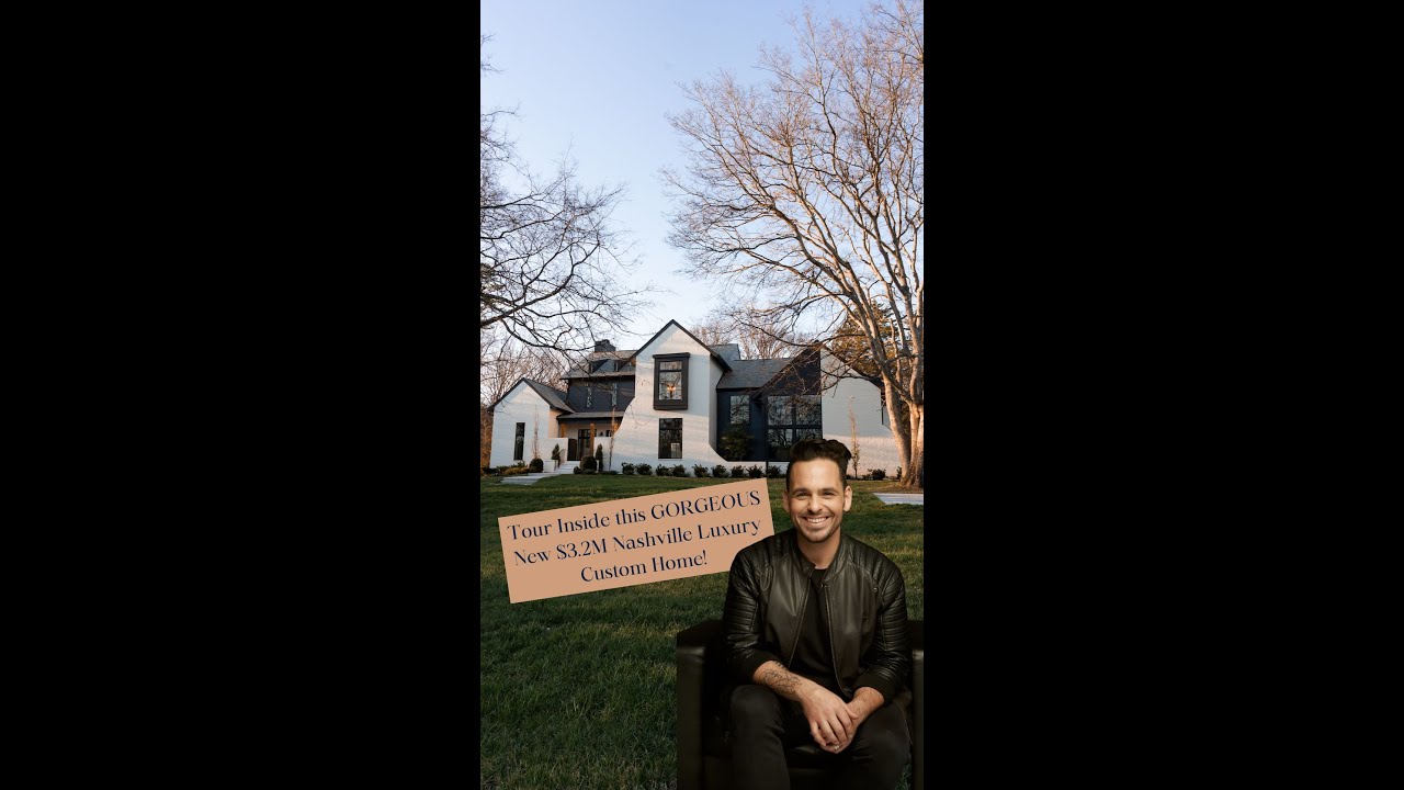 Tour Inside this GORGEOUS New $3.2M Nashville Luxury Custom Home ...
