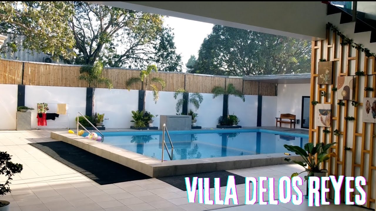 30 PAX RESORT? | Villa Delos Reyes - YouTube