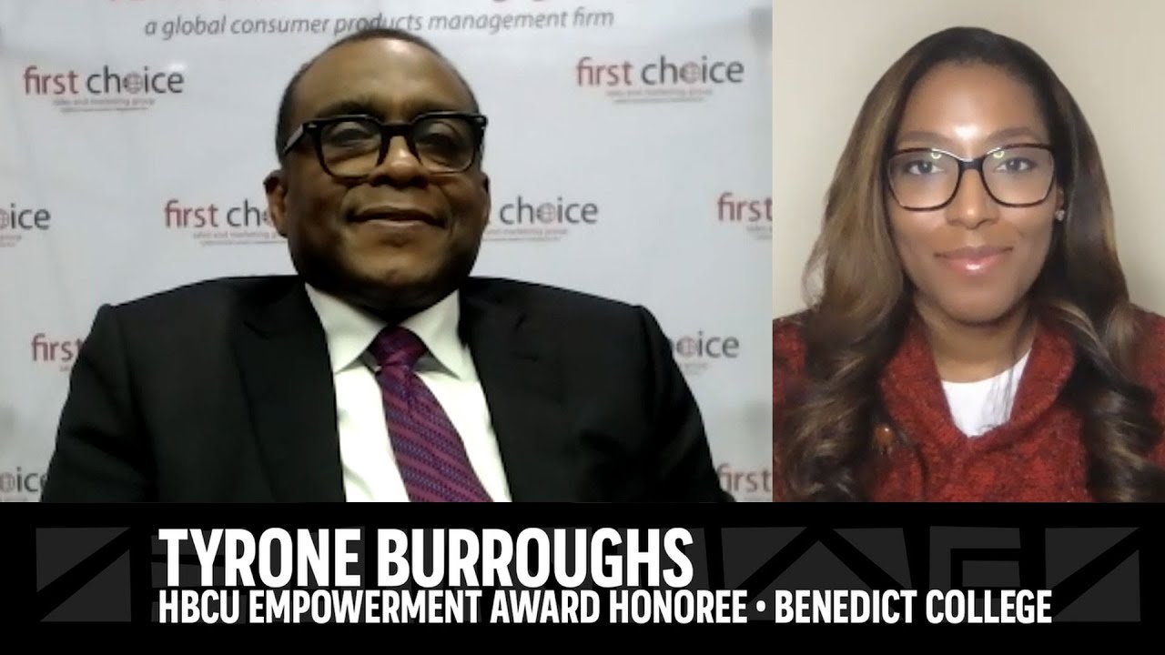 Tyrone Burroughs (Benedict College) - HBCU Empowerment Award Honoree ...