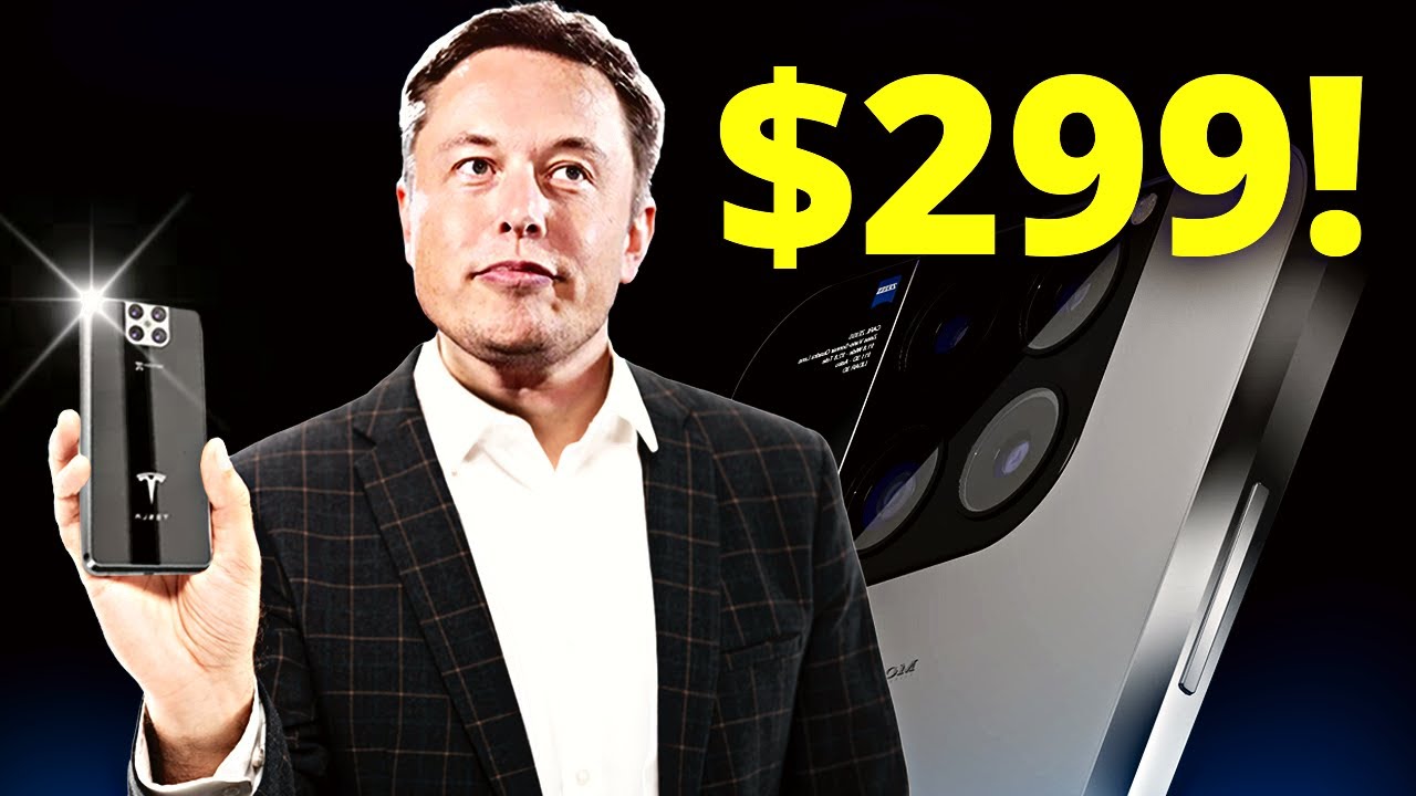 Elon Musk: "NEW Cheapest Tesla Phone Model Pi" - YouTube
