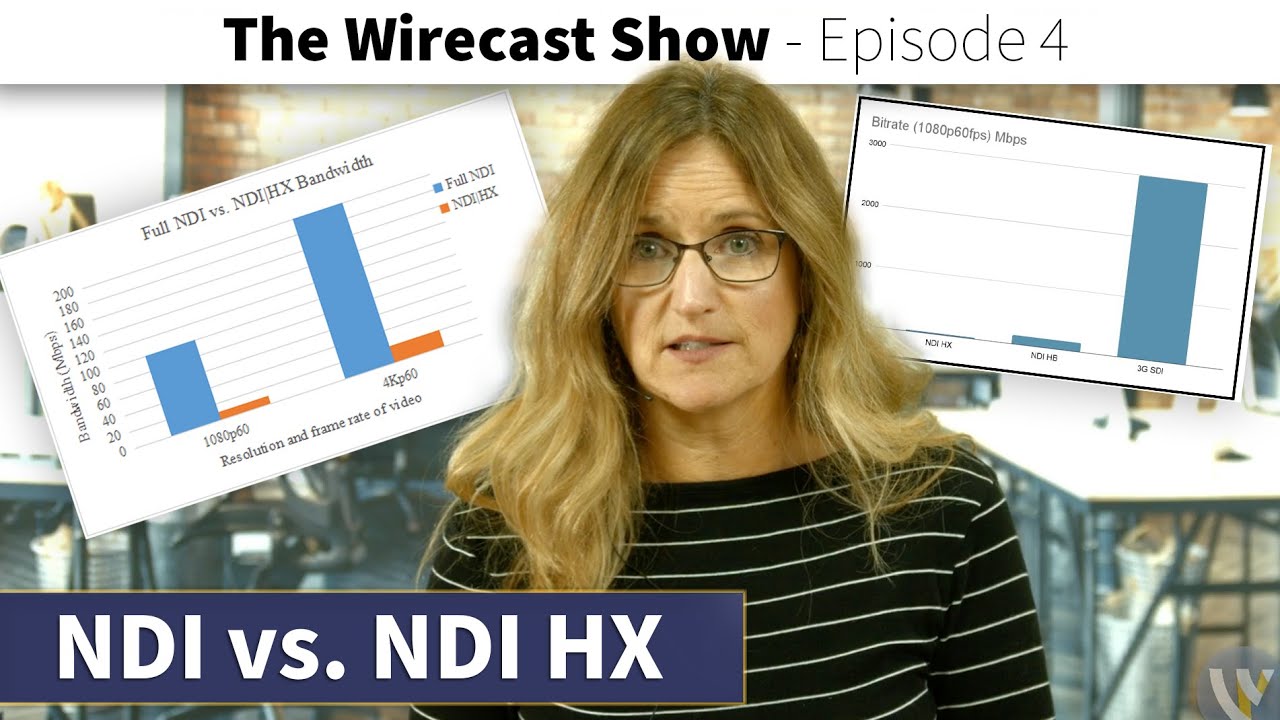 The Difference Between NDI and NDI HX - The Wirecast Show Clip [Episode 4] - YouTube