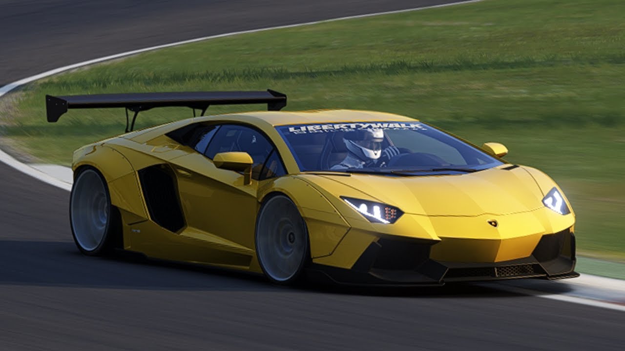 Assetto Corsa - Lamborghini Aventador LBW EDITION + DOWNLOAD - YouTube