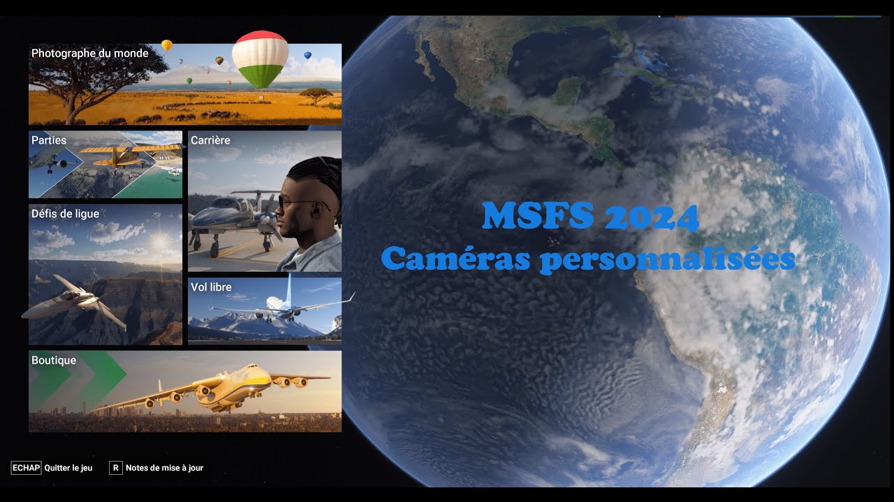 MSFS 2024 tuto Caméra personnalisée - YouTube