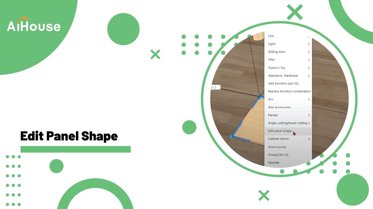 [Panel Point Editing] V5 plus - Edit panel shape - type - YouTube