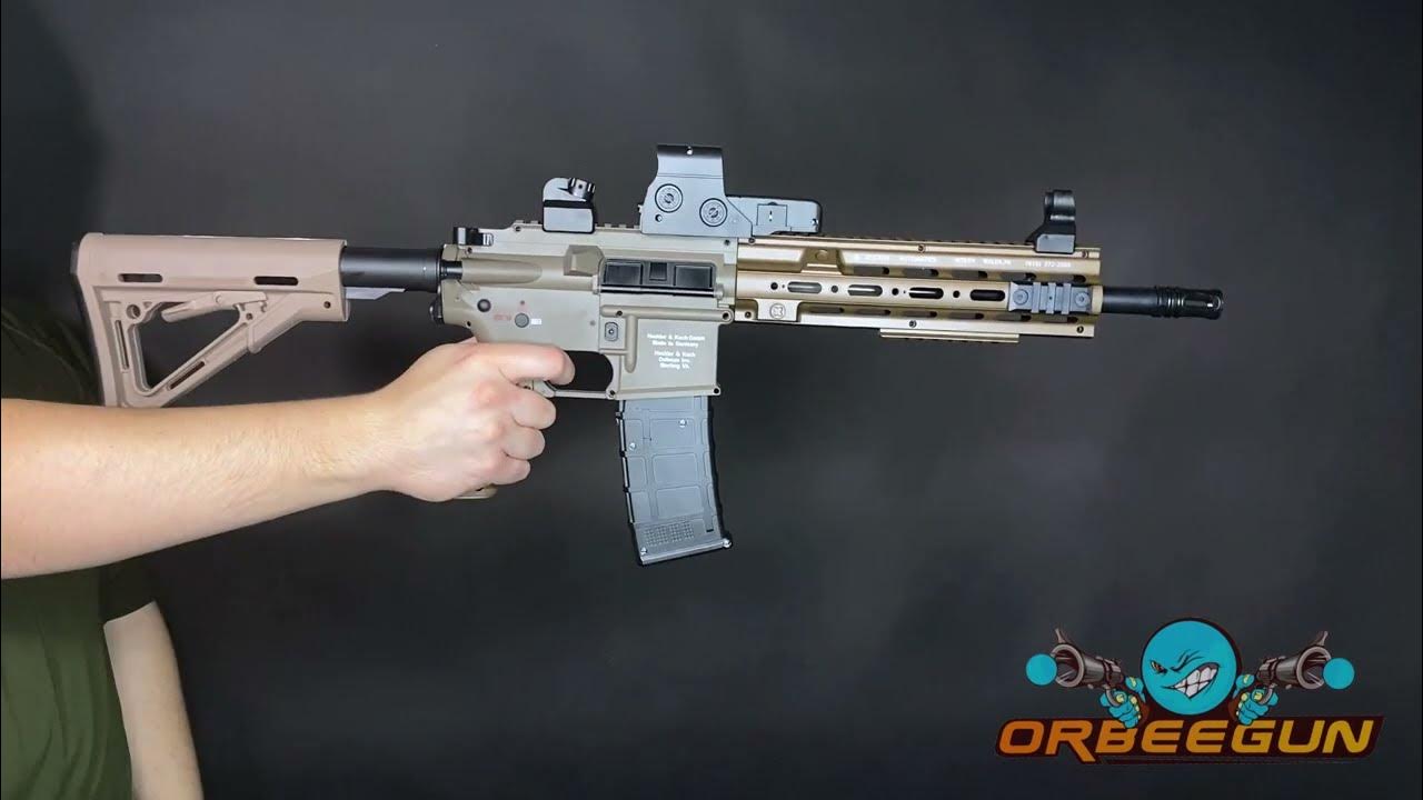 Гидробольный автомат M416 D1 sand: пошаговая сборка и тестовая стрельба ...