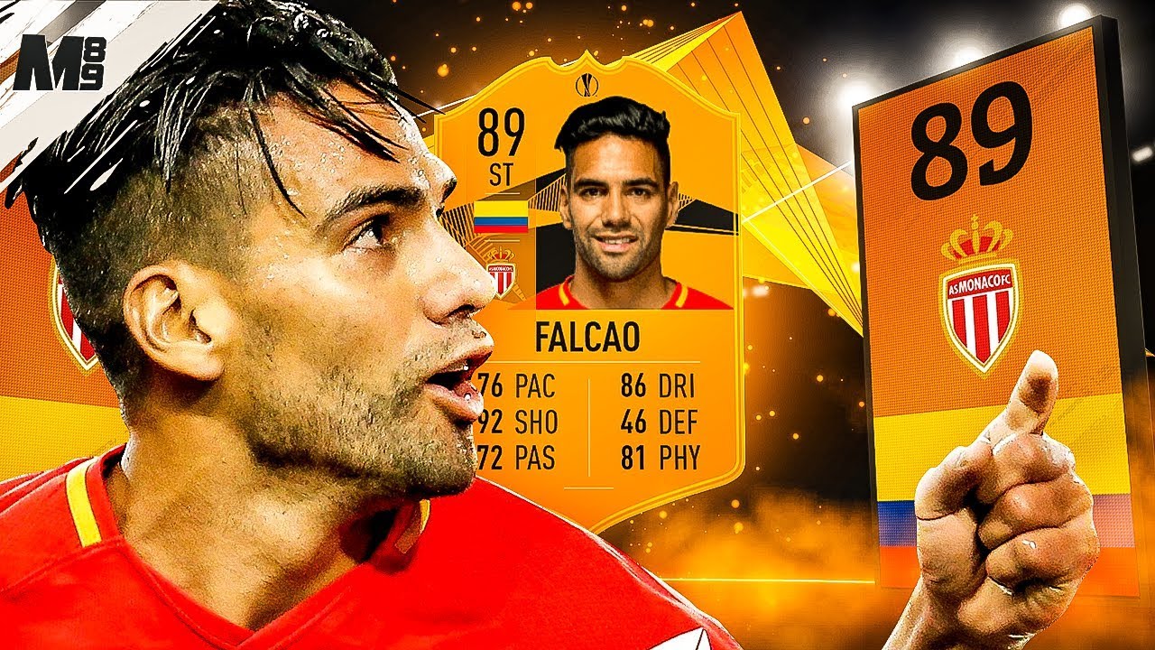 FIFA 19 MOMENTS FALCAO REVIEW | 89 PREMIUM SBC FALCAO PLAYER REVIEW ...