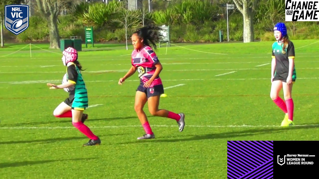 2019 NRL Victoria Women in League Round - YouTube