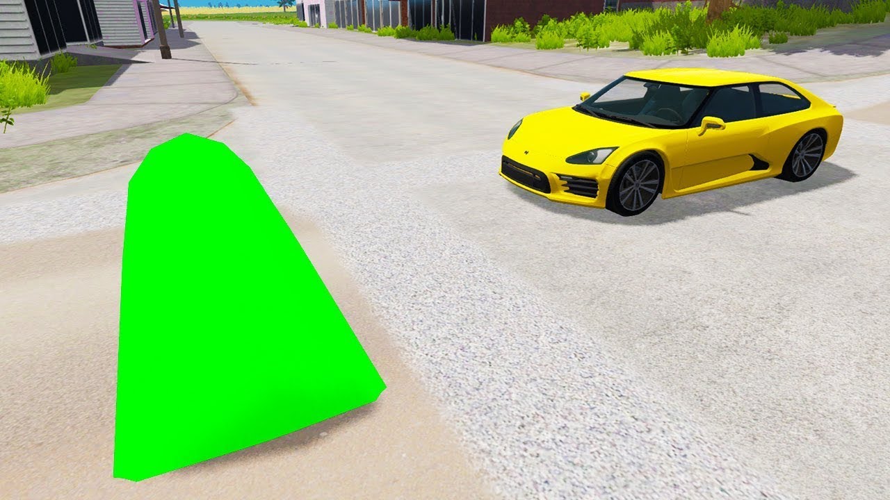 Cars Vs Massive Speed Bumps #827 - YouTube
