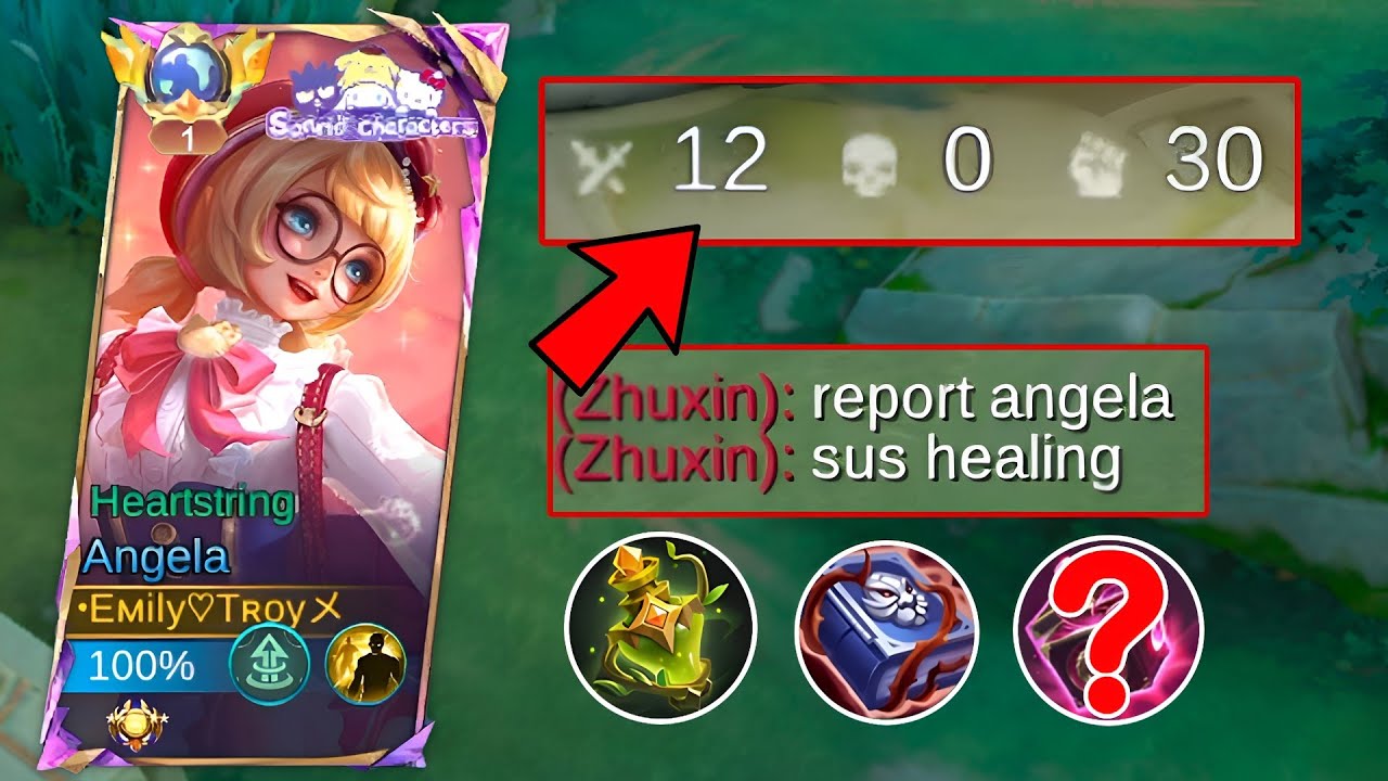 40+ KDA ANGELA WORLD RECORD!!? NEW BEST BUILD & EMBLEM 2025 REVEAL ...