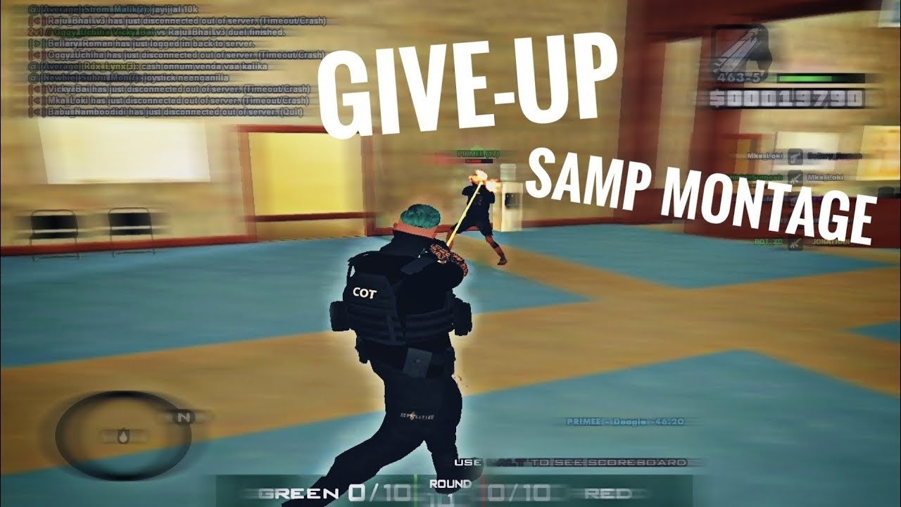 GIVE-UP | SAMP MONTAGE | PC 60fps.... - YouTube