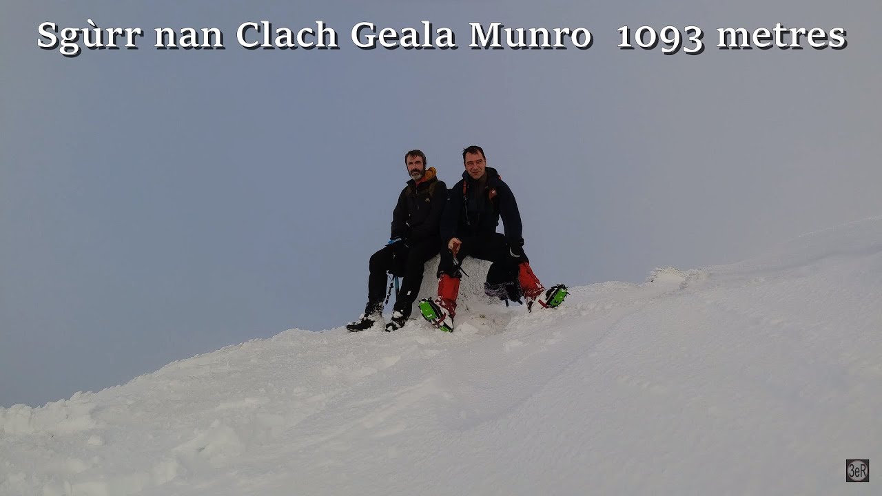 077.Happy New Year! Last hike in 2023. Sgùrr nan Clach Geala, near ...