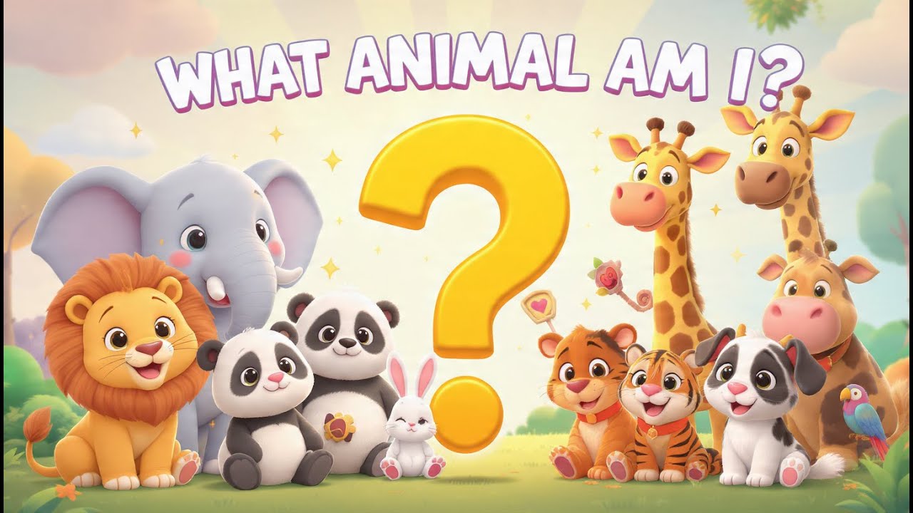 What Animal Am I? | Fun Animal Guessing Game for Kids | Quiz for Kids ...