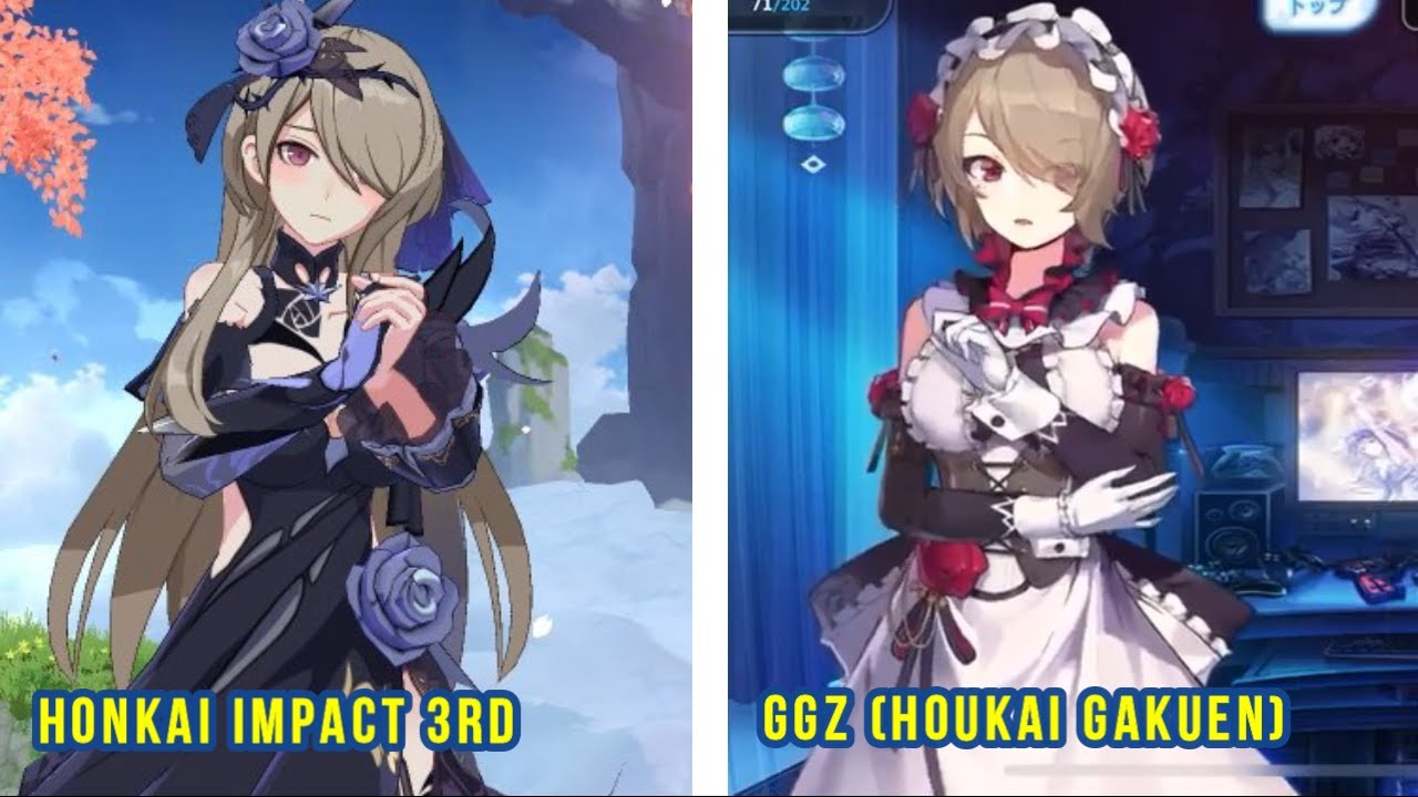Rita Honkai Impact 3rd vs GGZ Interaction - YouTube