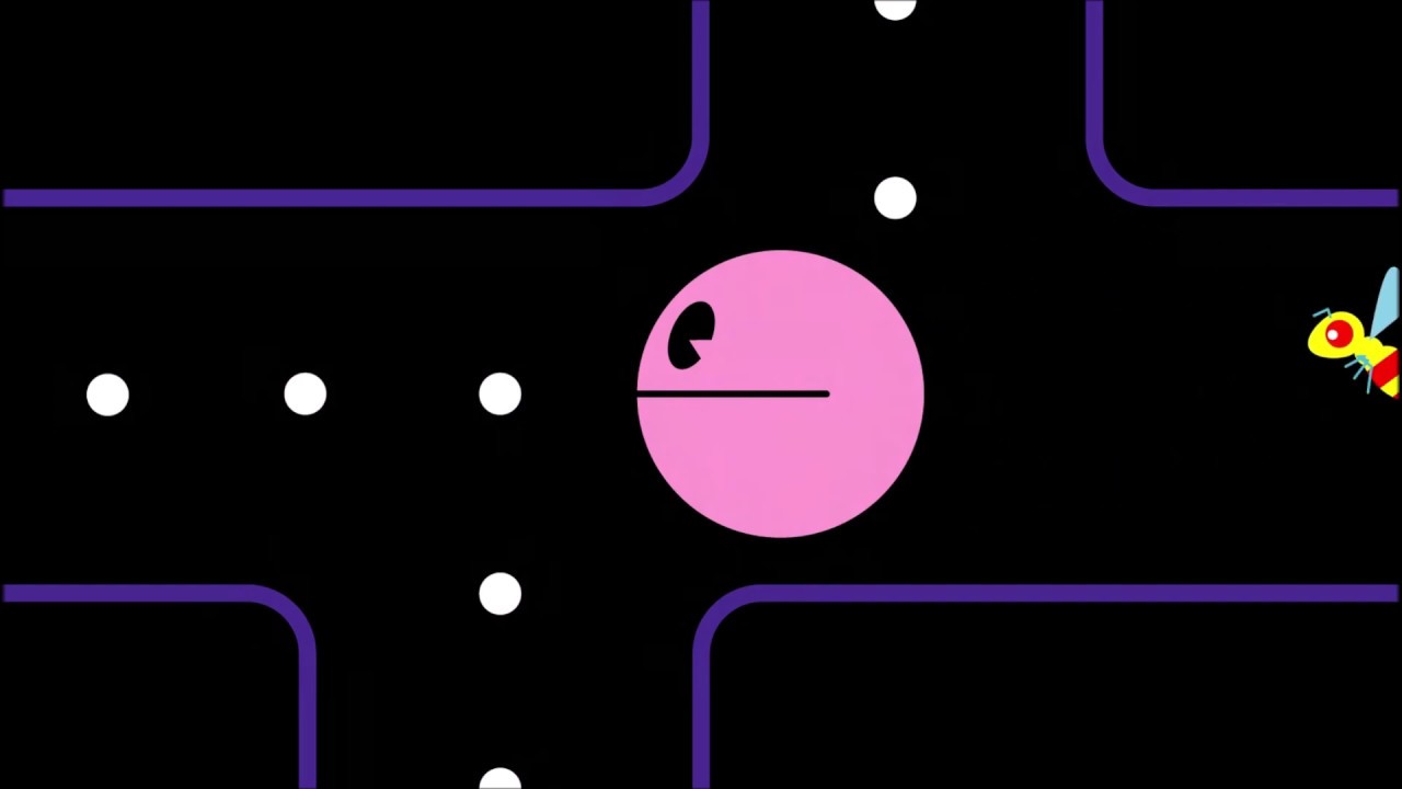 PACMAN BUTTERFLY&BEE - YouTube
