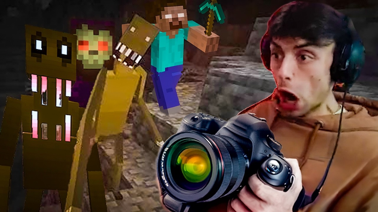 CAPTURÉ los MODS MÁS TERRORIFICOS de MINECRAFT - YouTube