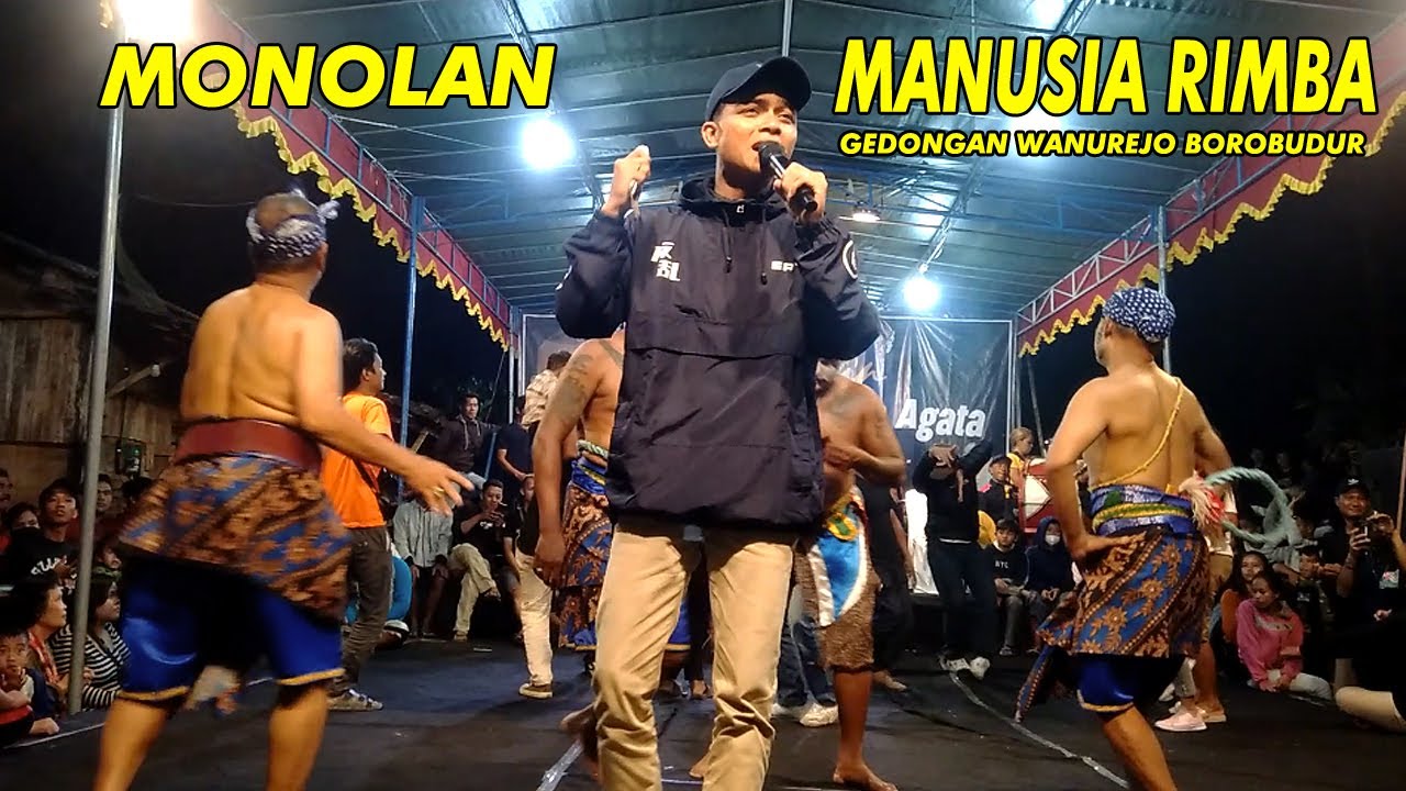 MONOLAN!!! TOPENG IRENG MANUSIA RIMBA - YouTube