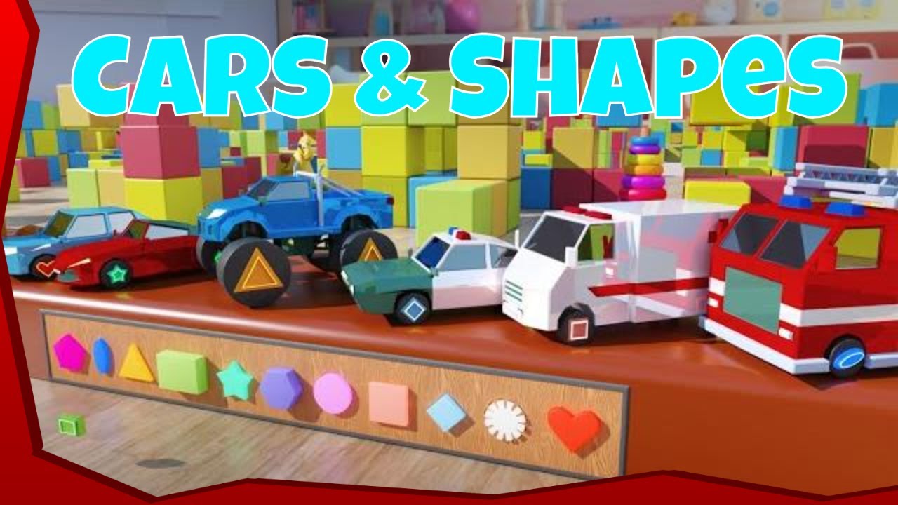 Learn Shapes for Toddlers, Play with Cars - YouTube