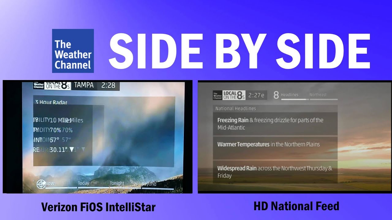 The Weather Channel - Local on the 8's SD & HD 1/14/15 2:28 PM EST ...