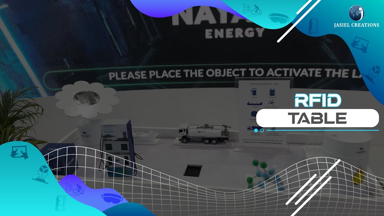 RFID Table | Nayara | India Energy Week - YouTube