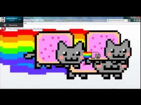 How to get Nyan Cats to fly across your screen! - YouTube