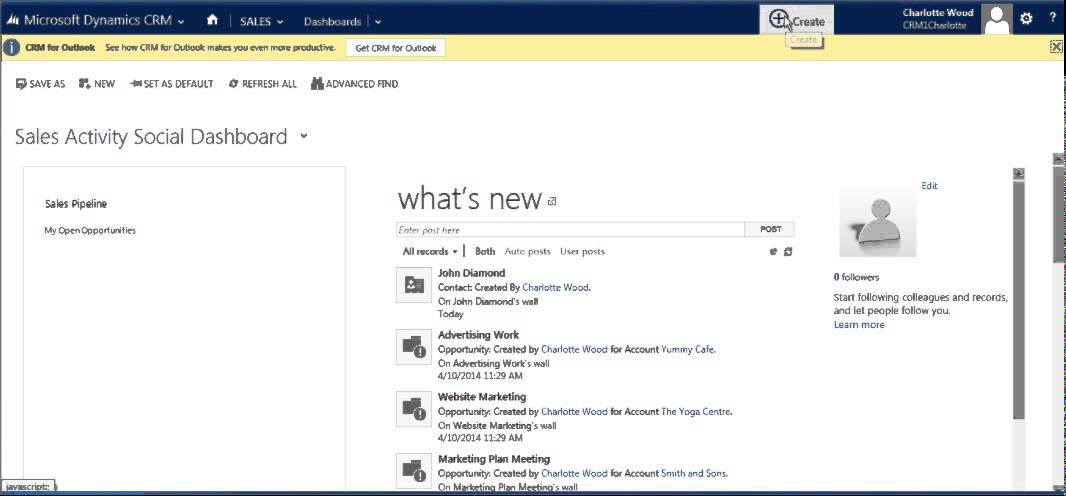 How to add a Contact to Microsoft Dynamics CRM 2013 - YouTube