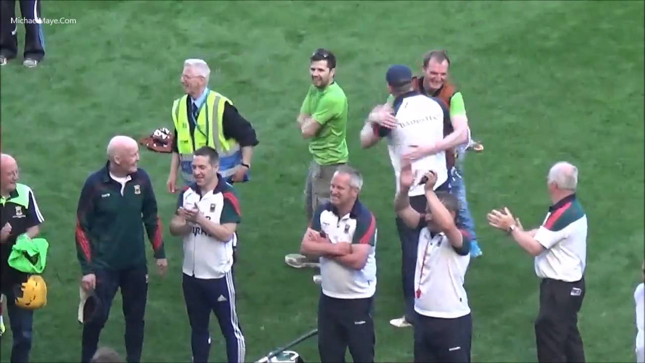 Nicky Rackard Cup Presentation To Mayo Hurlers - YouTube