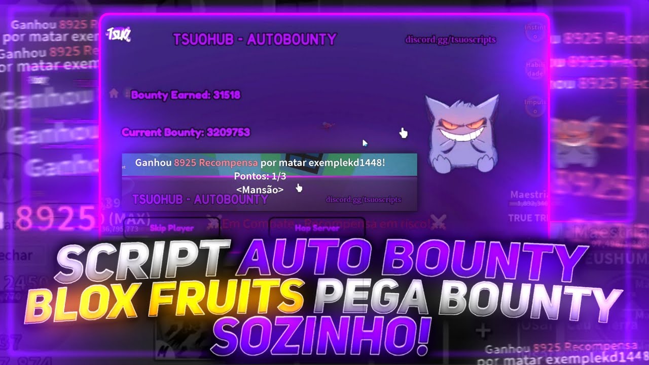30M DE BOUNTY!!😈SCRIPT BLOX FRUITS AUTO BOUNTY(CAÇA BOUNTY SOZINHO)30M ...