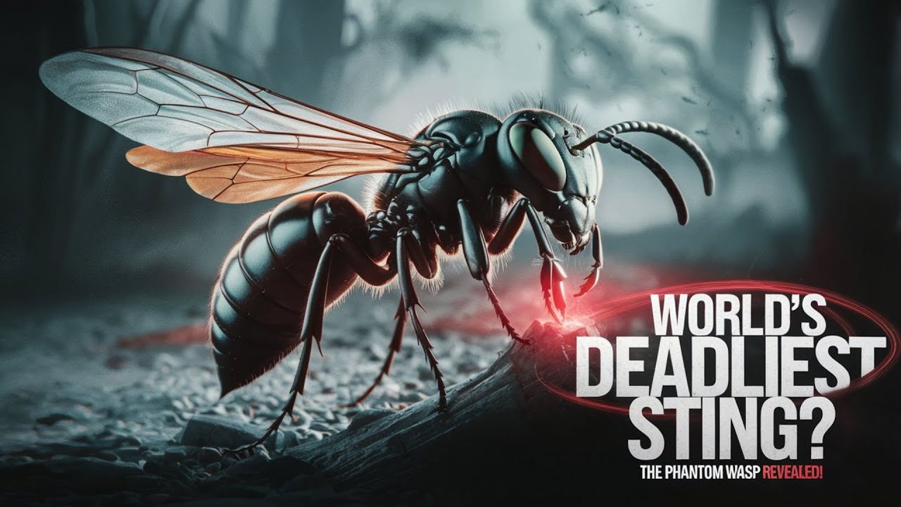 ⚠️STUNG by the Phantom Wasp! 🐝 (World's Most Elusive Sting) - YouTube