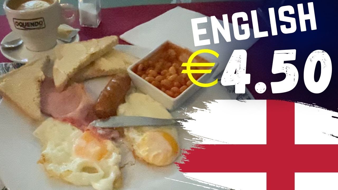 BEST English breakfast in Torrevieja SPAIN - YouTube