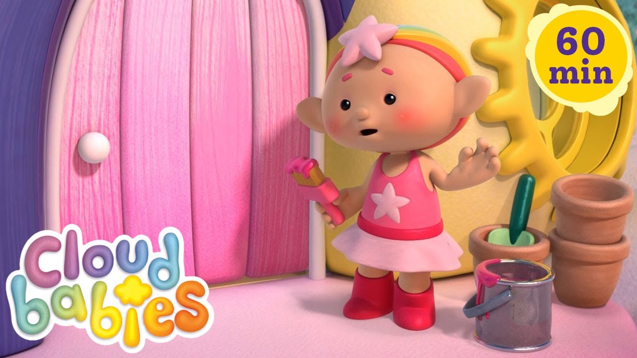 Painting The Door 🚪 & Other Bedtime Stories | Cloudbabies 7 Episode ...