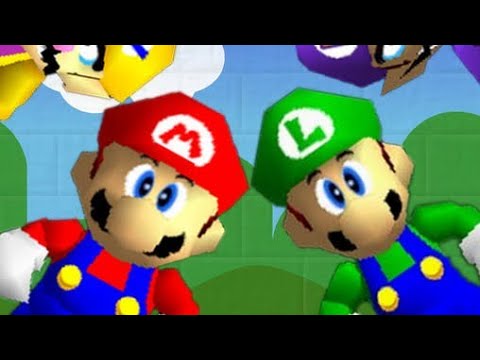 Jugando super Mario 64 ex coop - YouTube