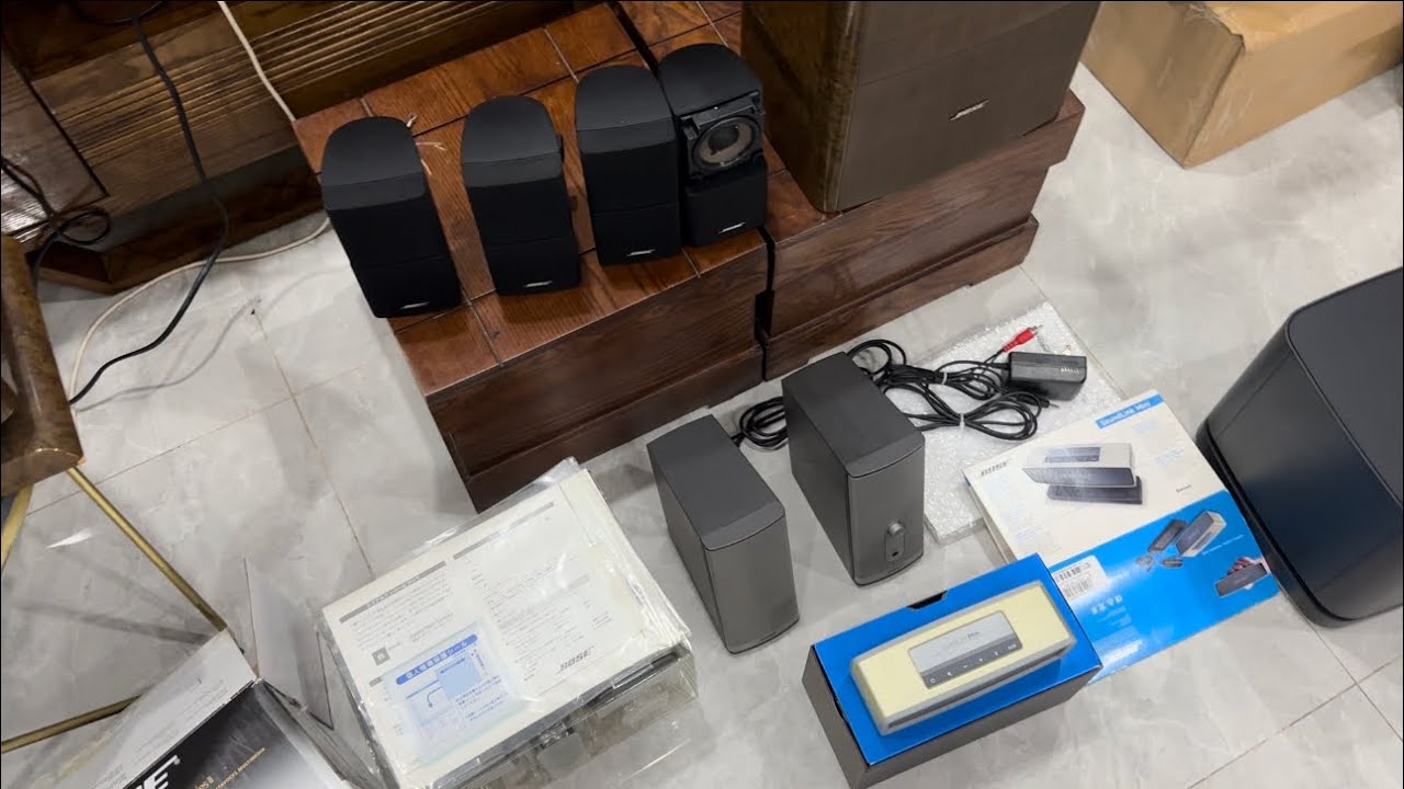 Bose bluetooth sounldlink mini , bose 121 , cube Am 5 , companion 2 ...
