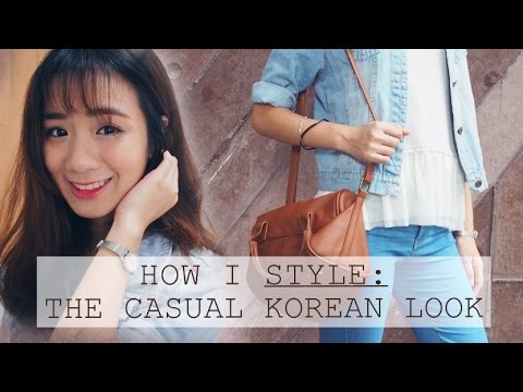 Casual Korean Look | By Patrine Choo - YouTube