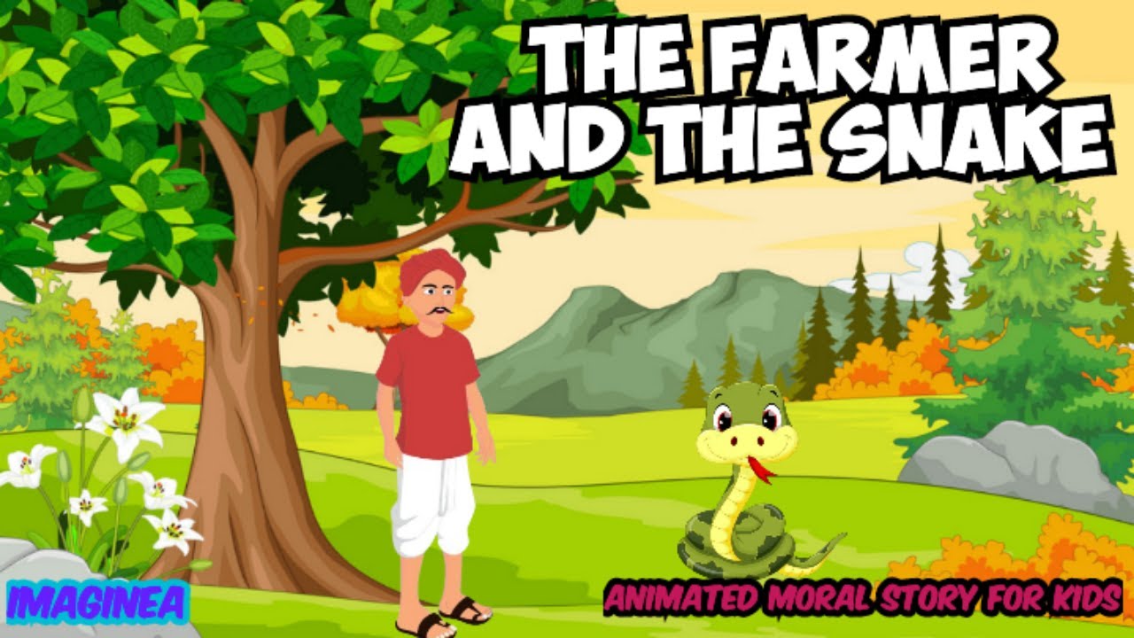 The Farmer and the Snake:A Tale of Kindness and Friendship| Animated ...