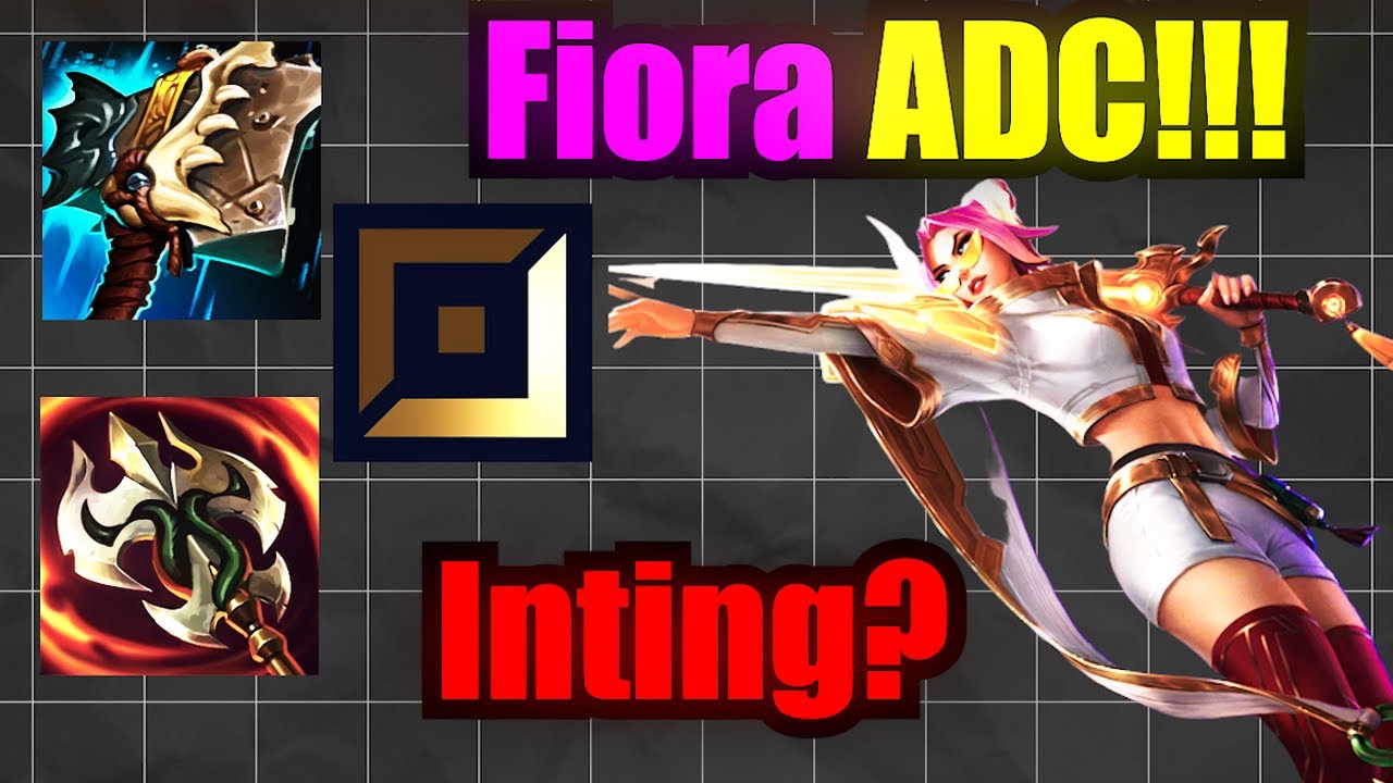 RANK 1 ADC FIORA - YouTube