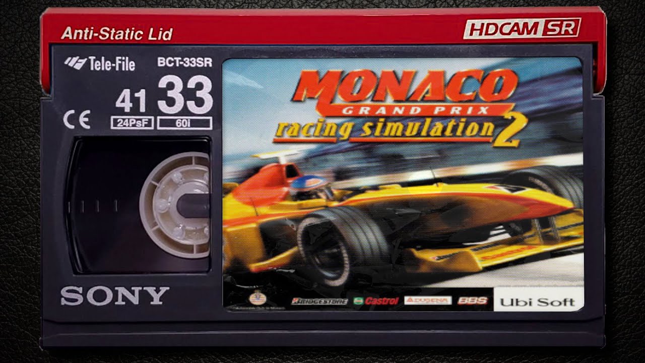 Monaco Grand prix simulation 2 Intro PS1 2K HD - YouTube