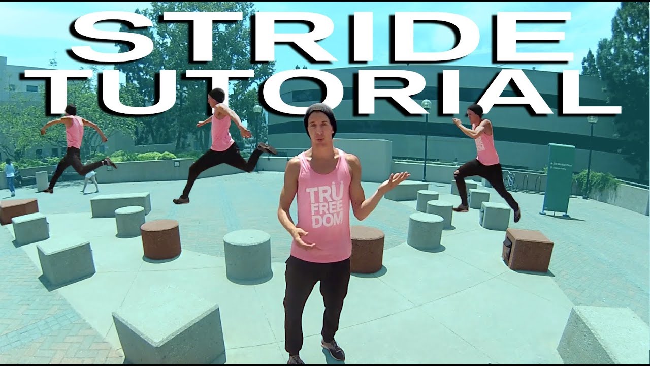 How To STRIDE & Bound : Parkour TUTORIAL (Jesse La Flair) - YouTube