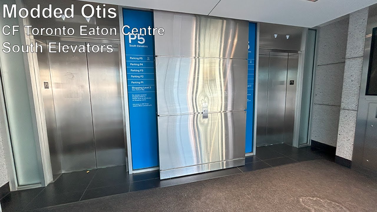 Otis South Elevators at CF Toronto Eaton Centre in ON - YouTube
