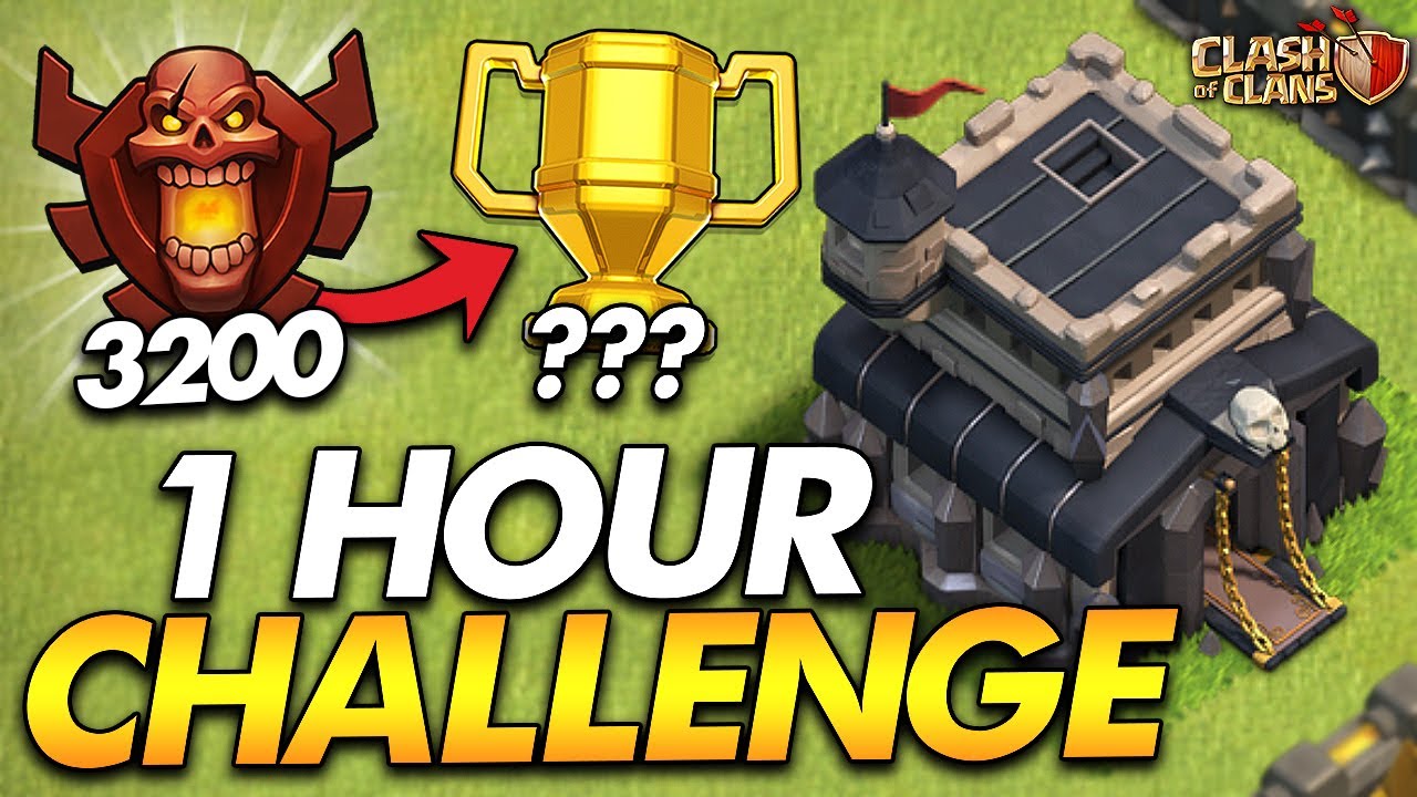How Many Trophies Can a TH9 Gain in 1 Hour? | Clash of Clans - YouTube
