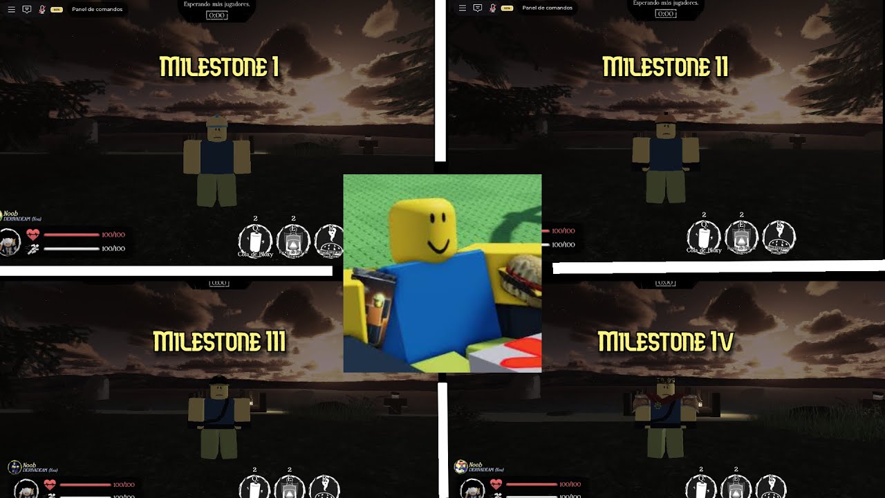 por fin despues de semanas todas las milestone del noob :D [forsaken ...