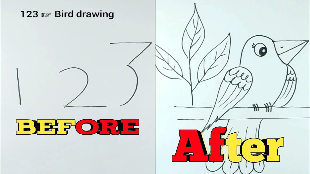 Bard drawing tips and tricks for kids | easy bard drawing - YouTube