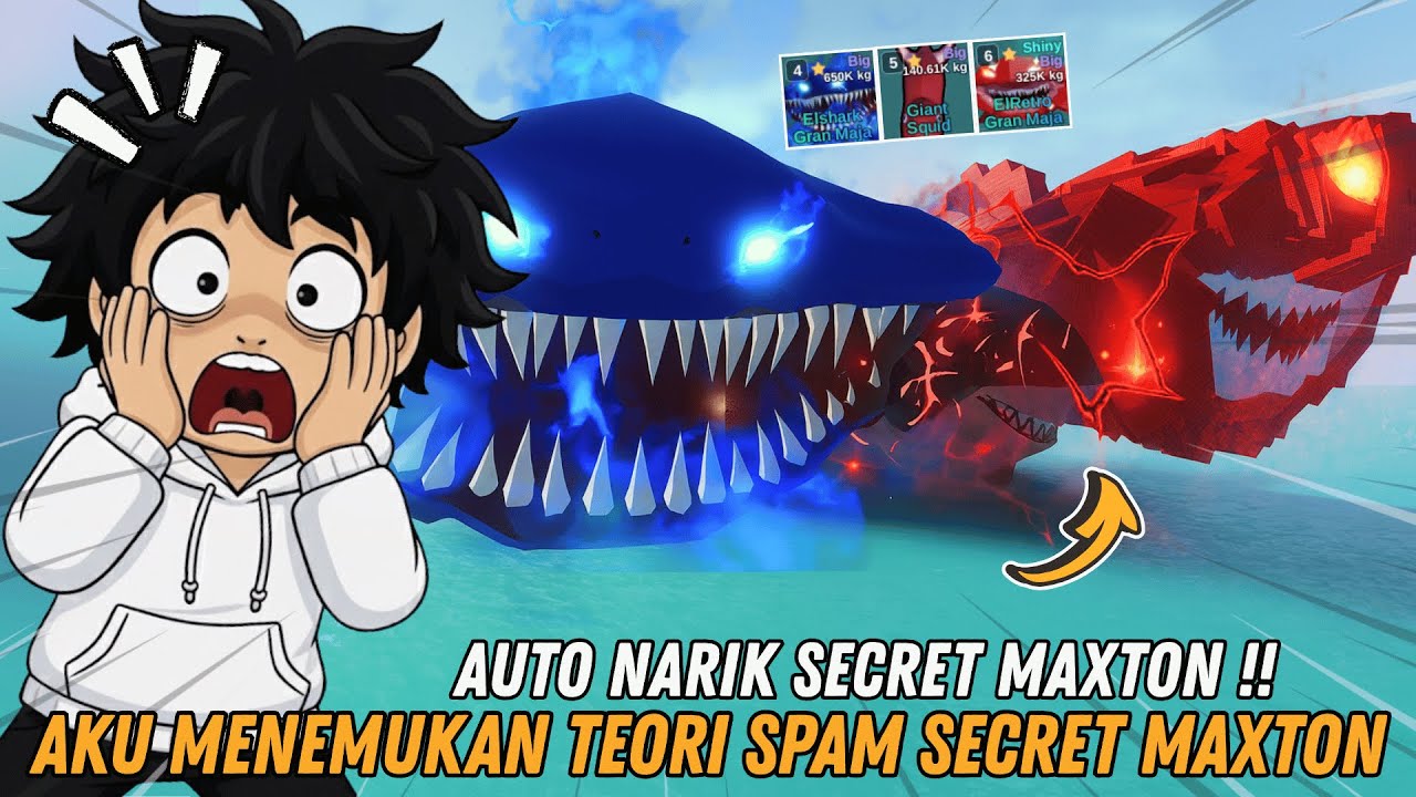 AKU MENEMUKAN TEORI SPAM SECRET MAXTON DI GAME INI - Fish It Roblox ...
